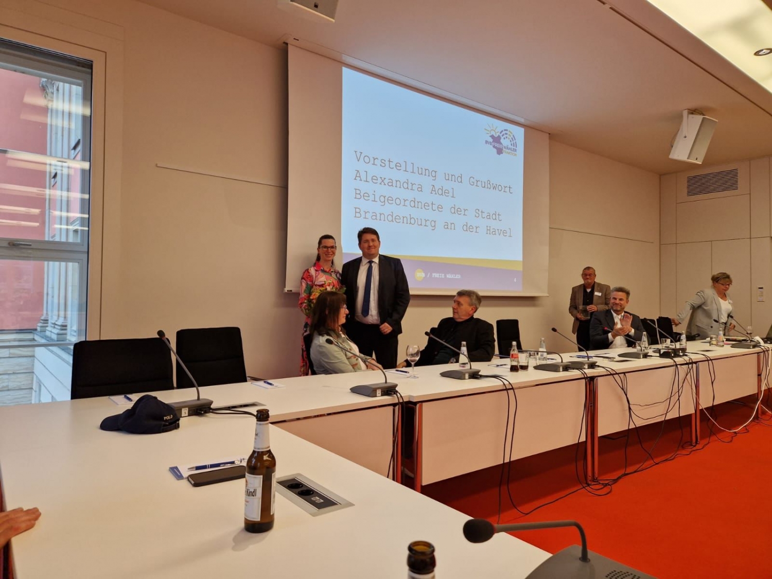 Langerwisch: "Alexandra Adel auf Mandatsträgerkonferenz von BVB/ Freie ...