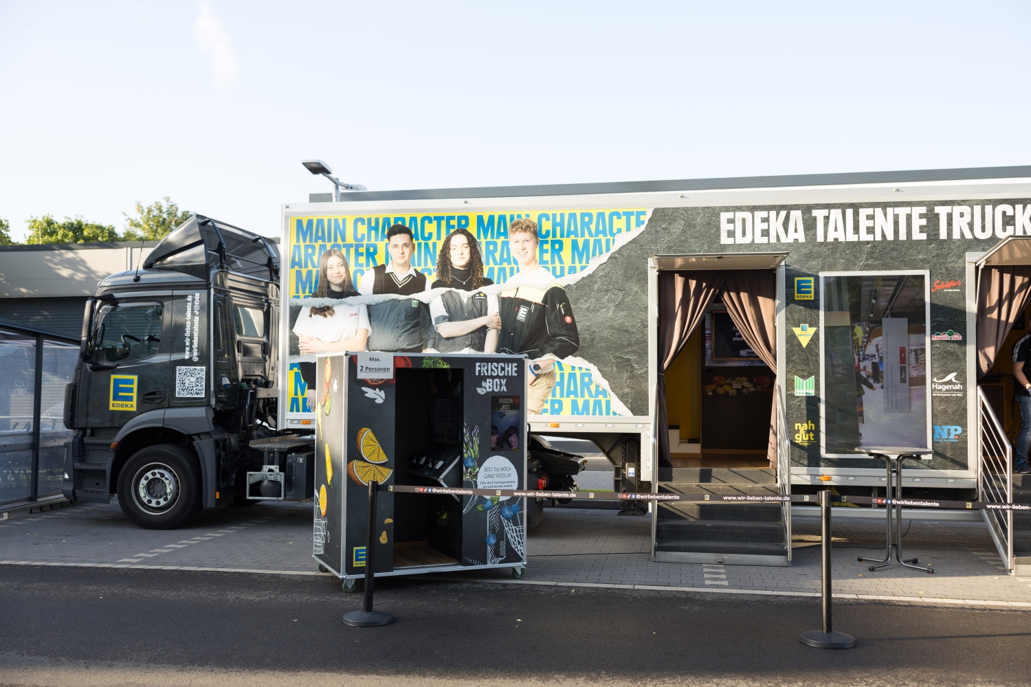Berufsorientierung im EDEKA Talente-Truck