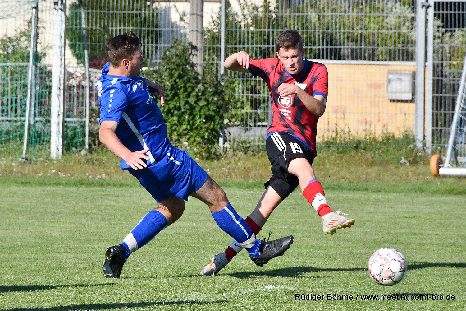 Fußball-Ergebnisticker