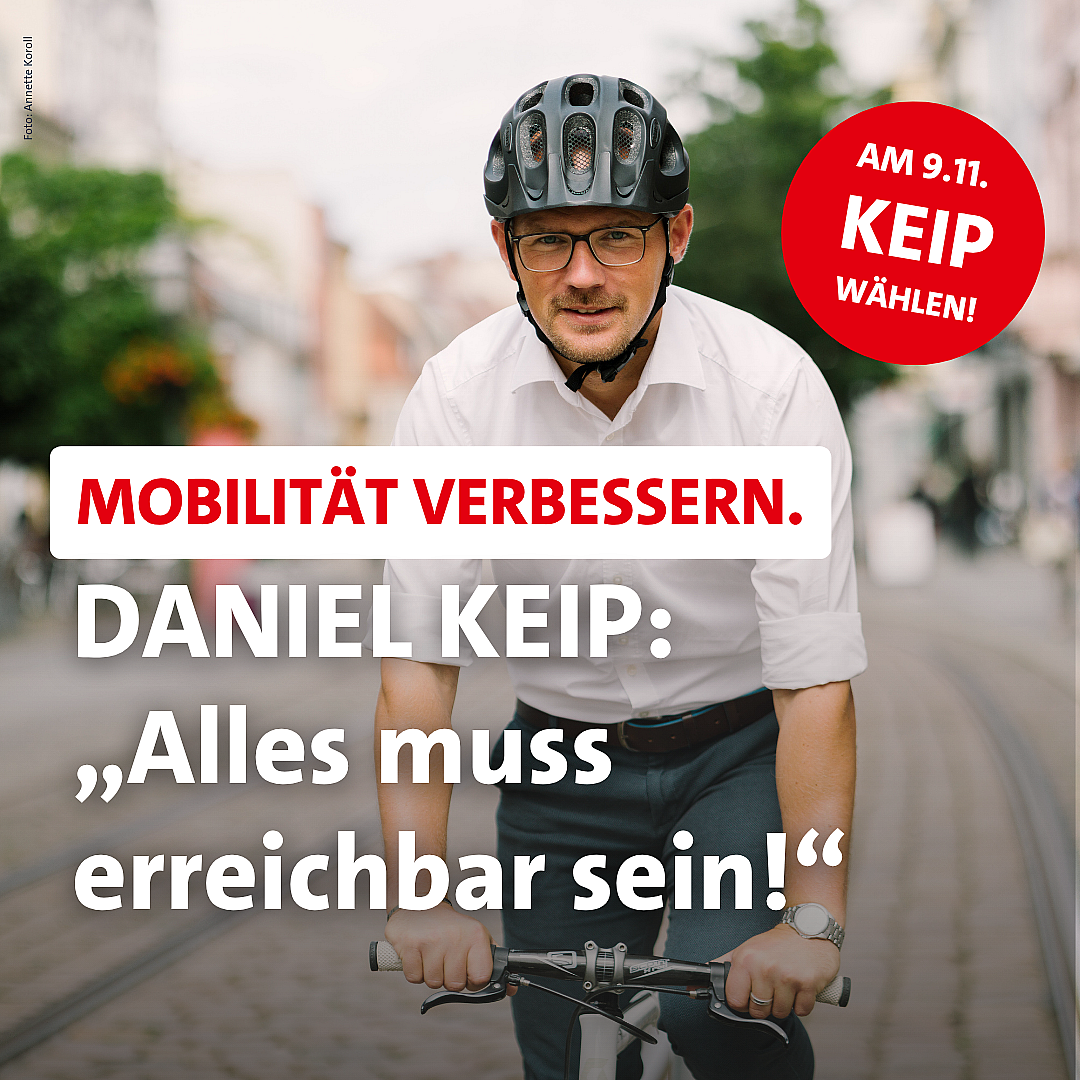 Daniel Keip: Alles muss für alle erreichbar sein!