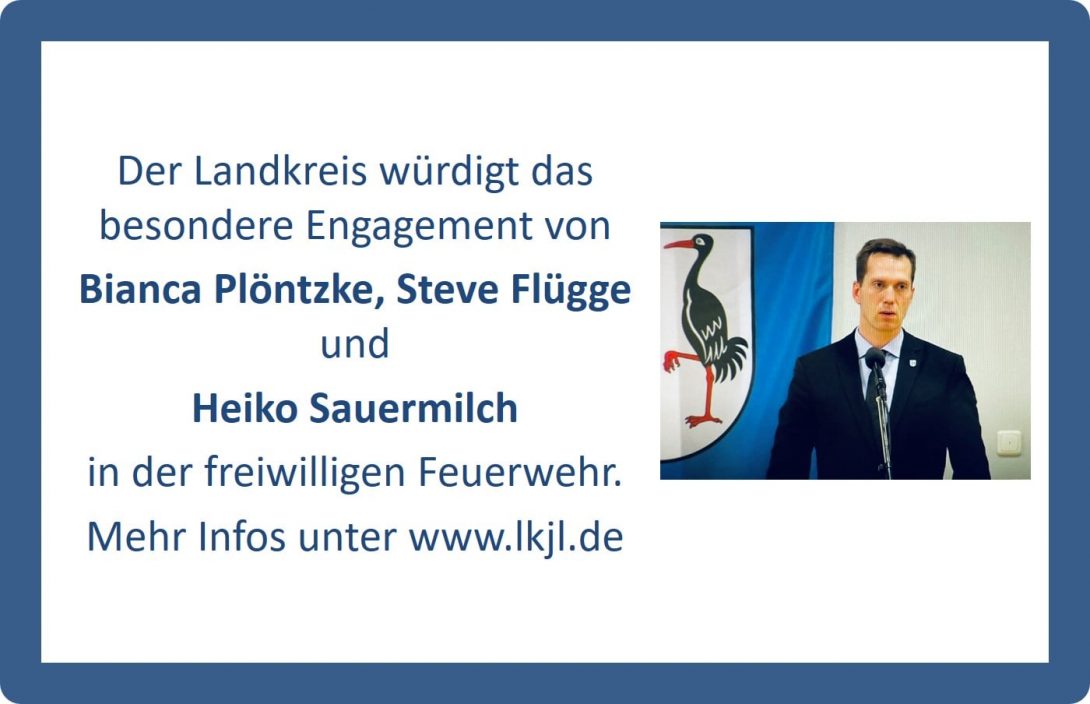 Feuerwehrkameraden im JL ausgezeichnet