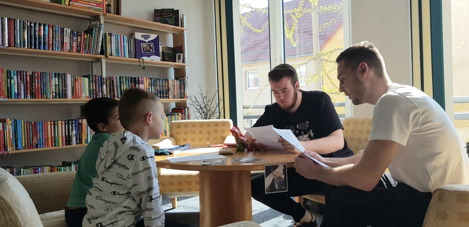 Burg: Lesecafé zum Weltalphabetisierungstag im benvivo Kulturturm