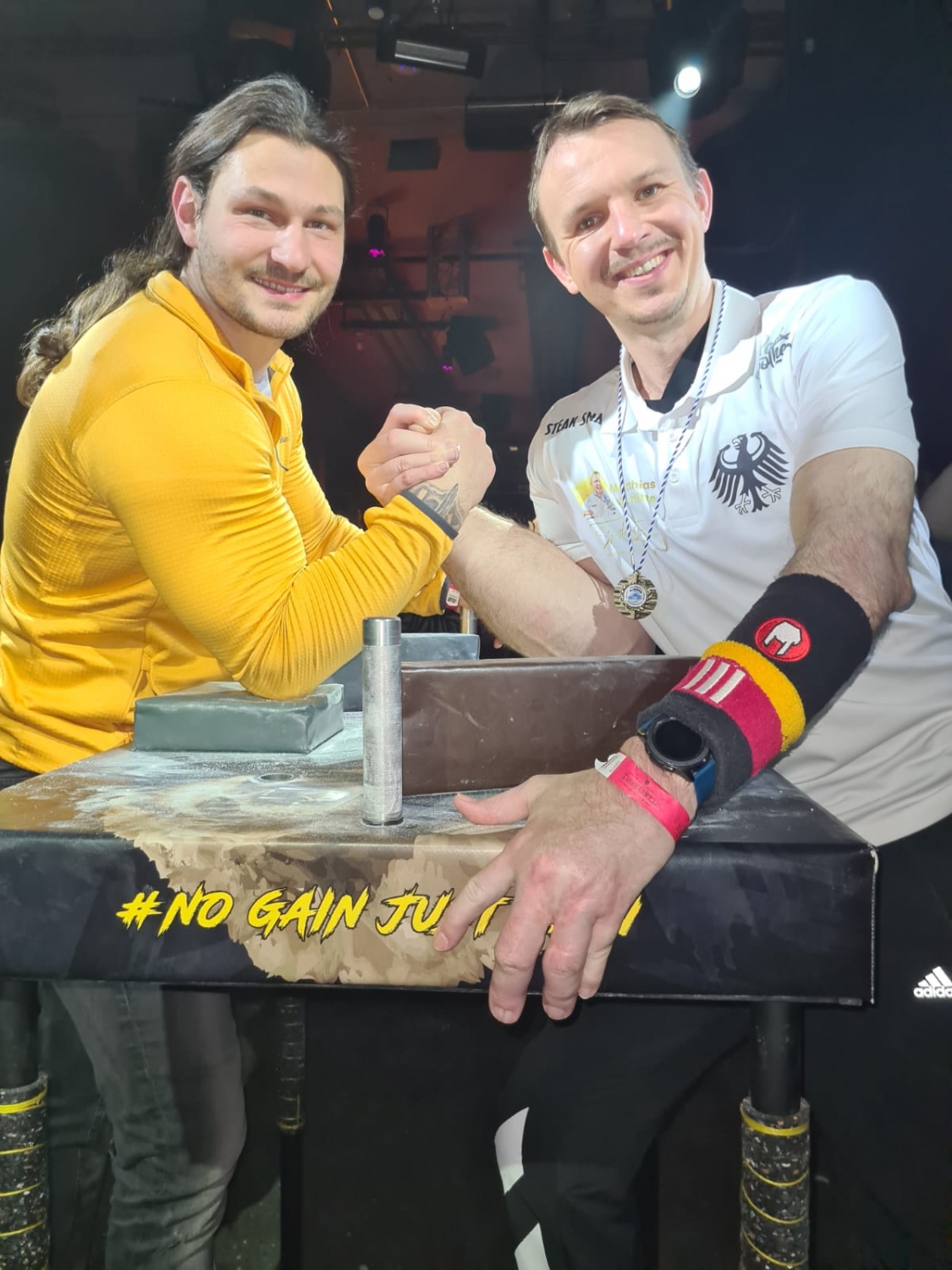 Armwrestler Matthias Schlitte startet in die neue Saison