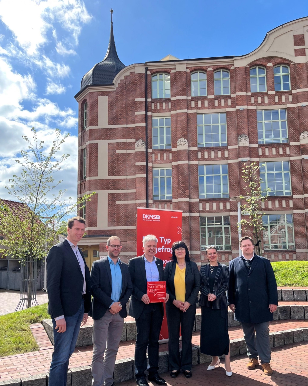 BbS "Conrad Tack" erhalten DKMS-Siegel