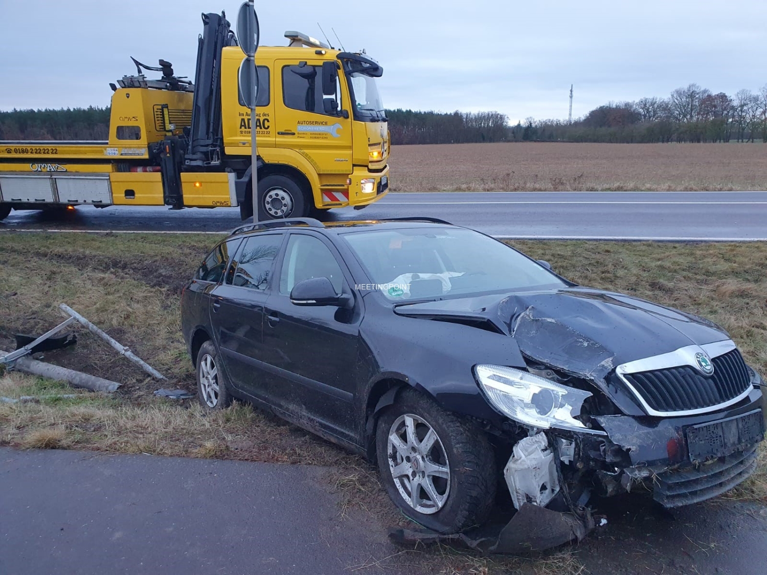 Unfall B107 Heute