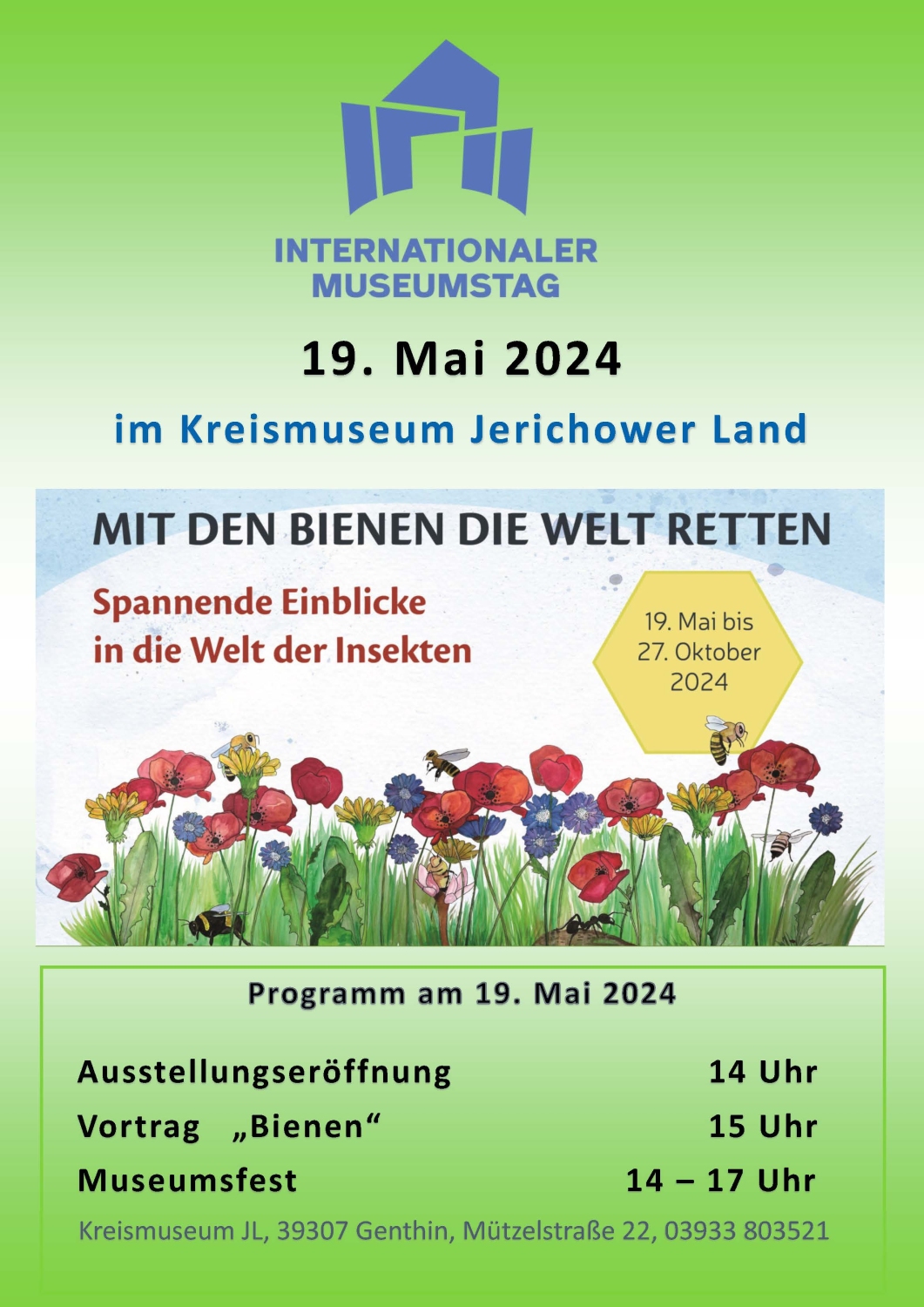 Museumsfest am 19. Mai zum Internationalen Museumstag im Kreismuseum