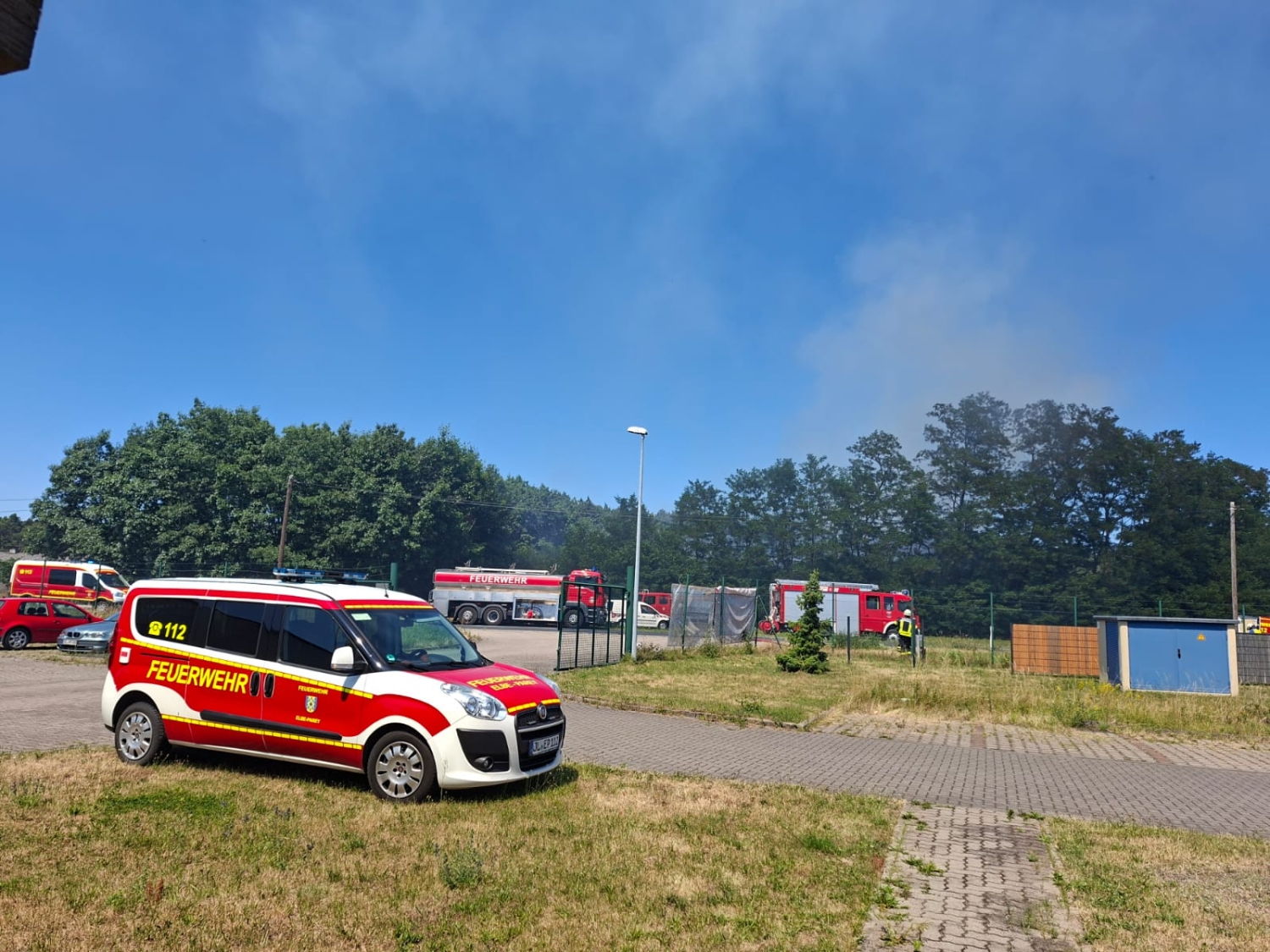 Waldbrand in Ferchland schnell unter Kontrolle gebracht