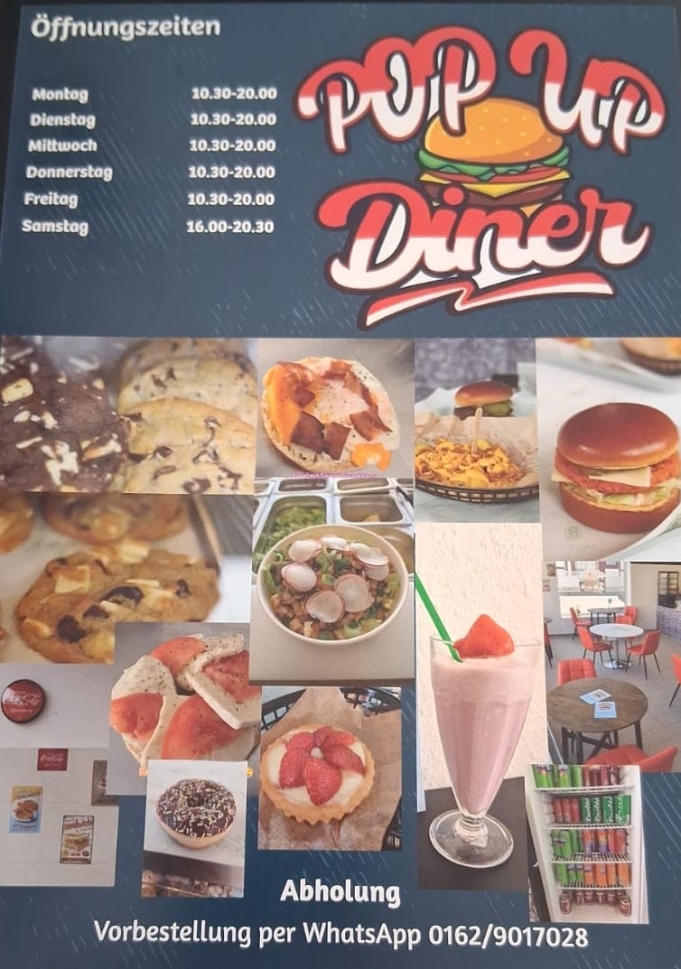 So lecker: NEU! Das Pop-Up- Diner Burg hat so viel zu bieten