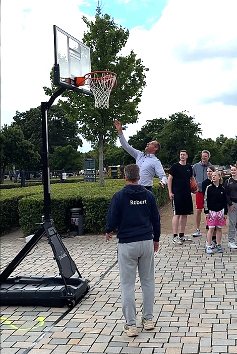 Streetball-Spektakel beim Burger Rolandfest: Burg Towers feiern ...