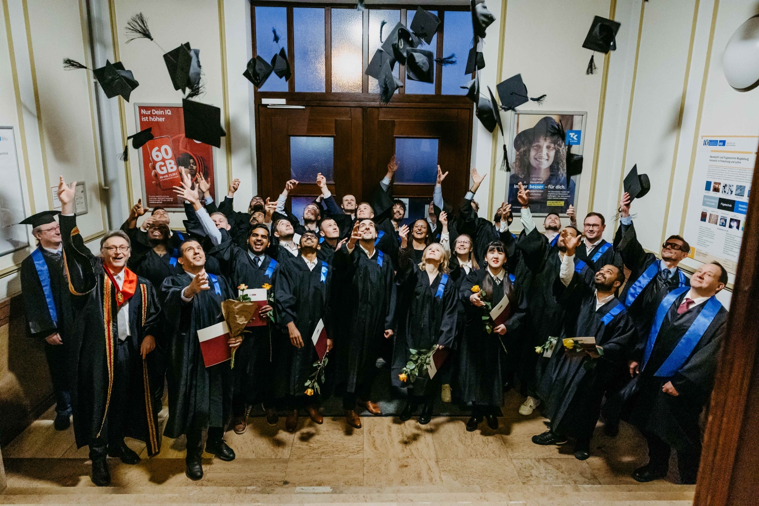 Absolventen der Uni Magdeburg feierlich verabschiedet